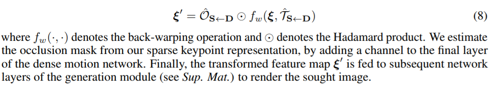 Paper/CV之IA：《First Order Motion Model for Image Animation图像动画的一阶运动模型》翻译 ...
