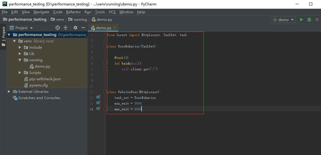 pycharm+Locust搭建性能测试框架和执行环境-CSDN博客