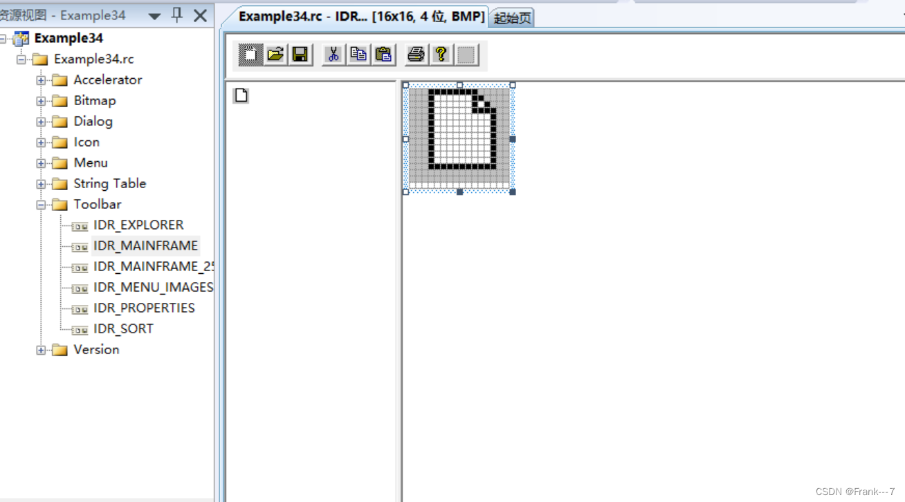 MFC---工具栏资源及CToolBar类（菜单、工具栏与状态栏）_mfc添加工具栏按钮-CSDN博客