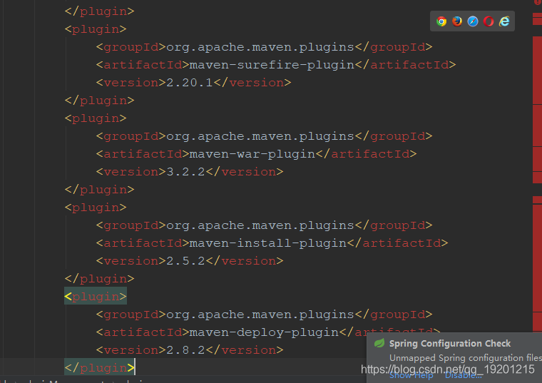 IntelliJ IDEA 2018 提示 Unmapped Spring configuration files found.Please configure Spring facet or ...
