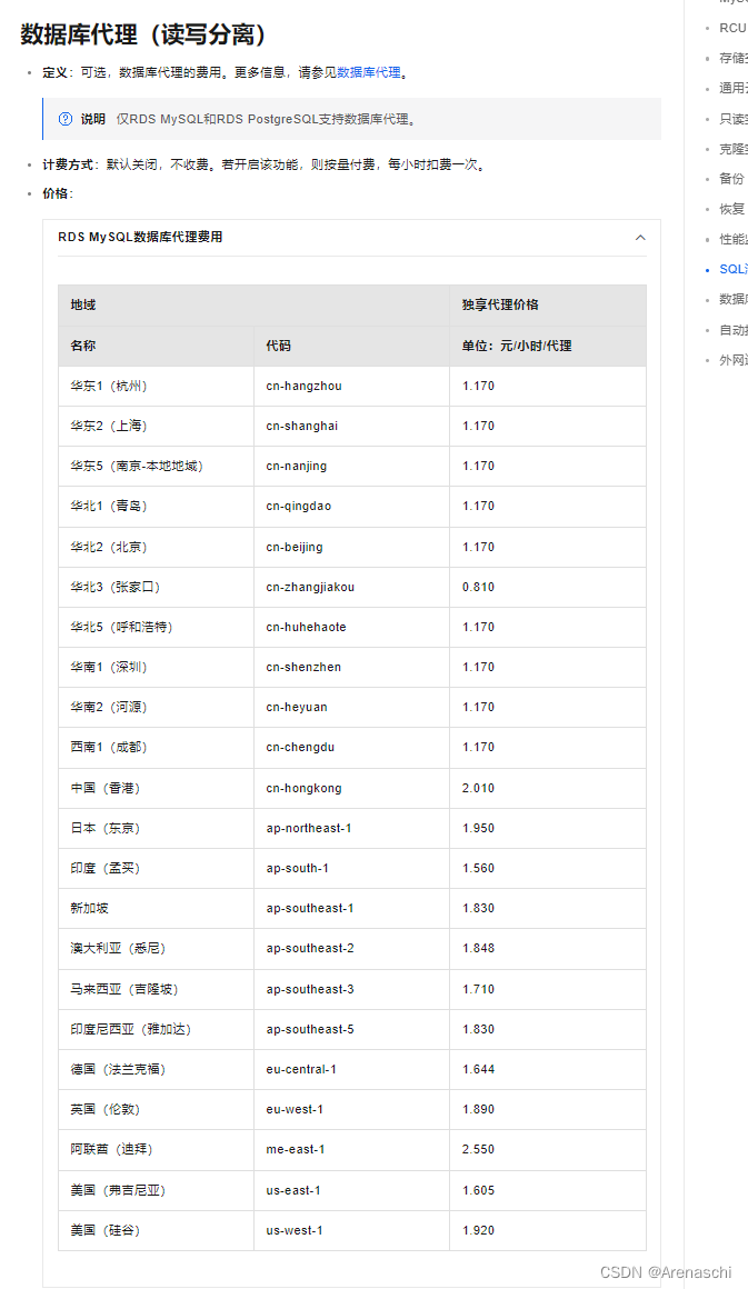 关于阿里云的云数据库RDS（新手必看）_aliyun支持读写分离的rds-CSDN博客