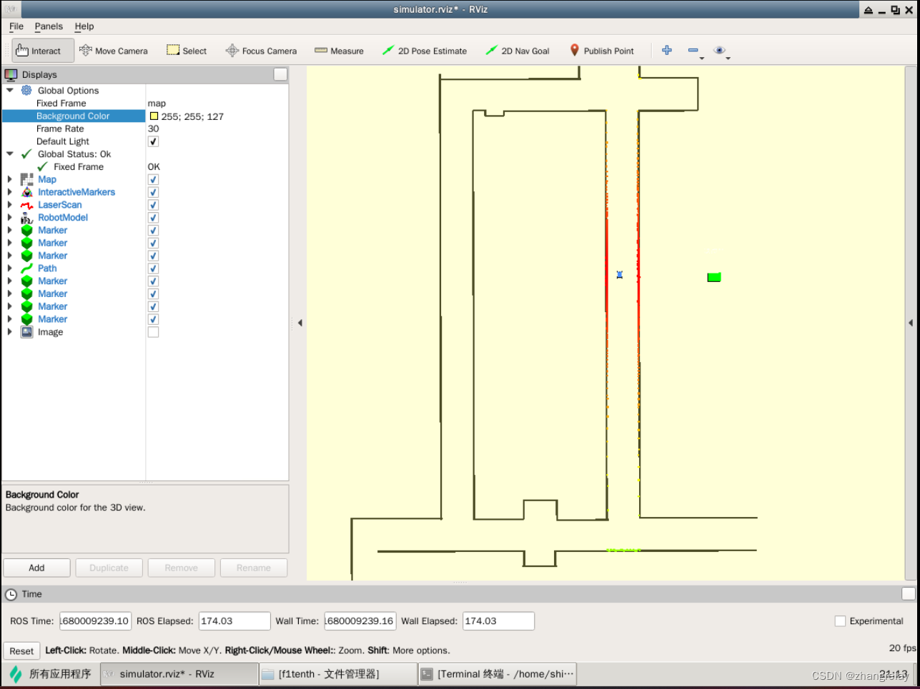 蓝桥ROS云课→一键配置←f1tenth和PID绕圈_ros之f1tenth简单pid沿墙跑起来(python)-CSDN博客
