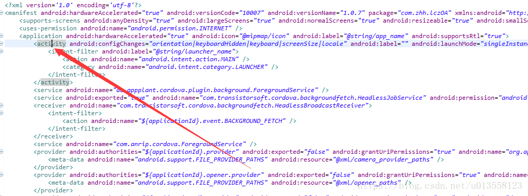 Duplicated With Element Declared At Androidmanifest Xml解决办法 Csdn博客