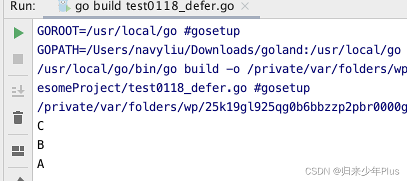 go语言（五）----defer_linux go语言 defer-CSDN博客