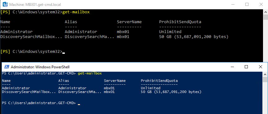 使用PowerShell管理Exchange Server 2016_exchange的powershell控制台是什么-CSDN博客