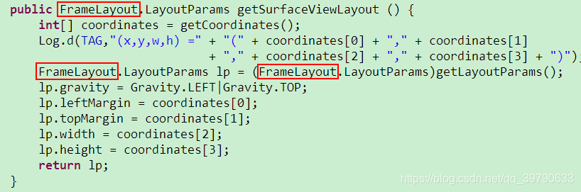 报错：ClassCastException: android.widget.RelativeLayout$LayoutParams cannot be cast to android ...