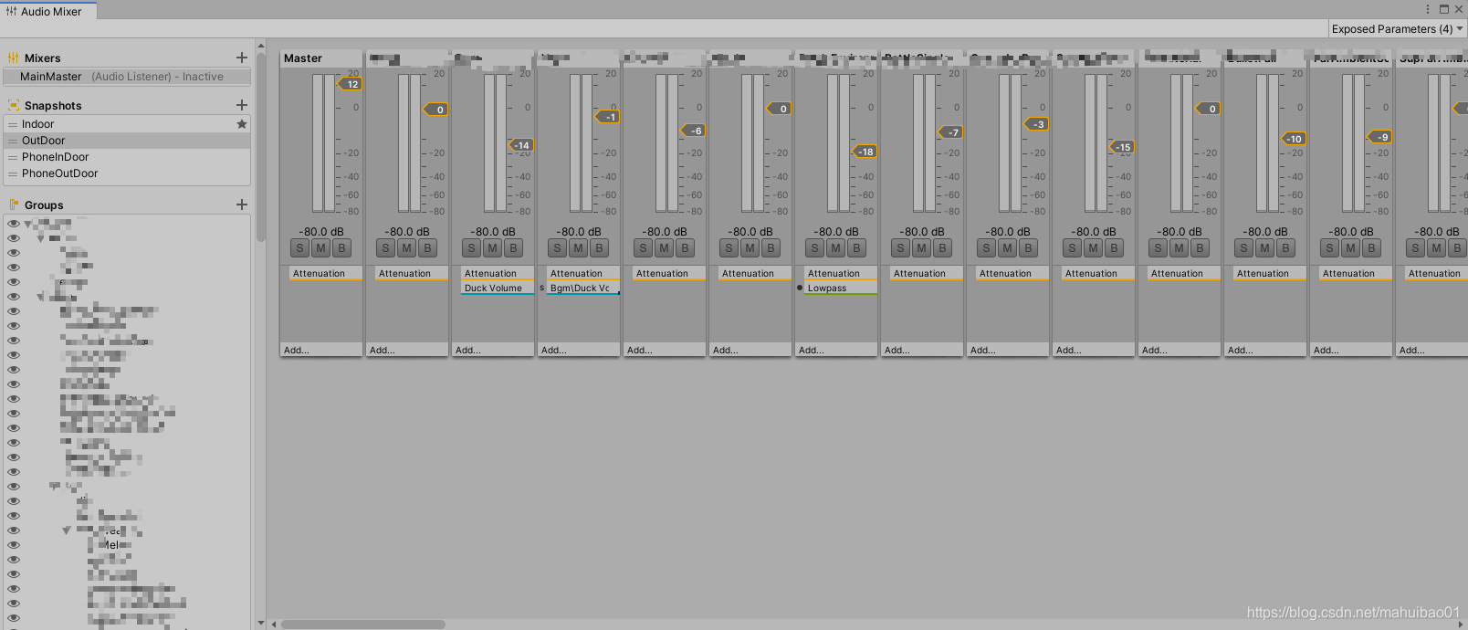 基于Unity Audio Mixer的音效系统_audiomixer效果-CSDN博客