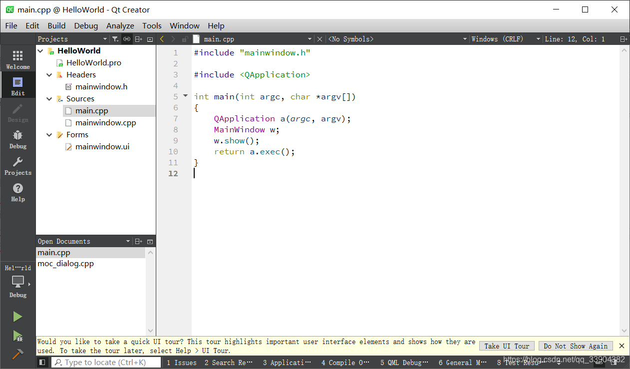 Qt5应用创建教程-CSDN博客