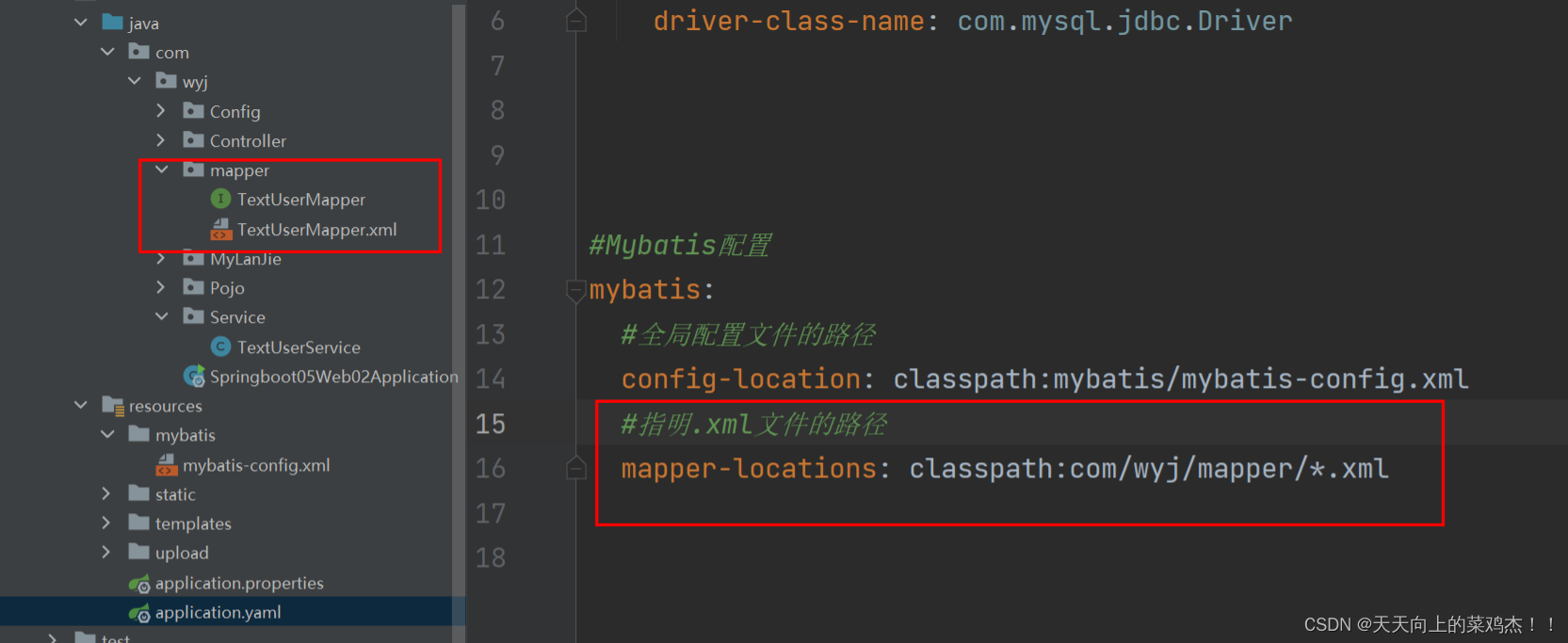 解决spring Boot整合mybatisxml资源文件放置及路径配置问题springboot Xml文件parametertype必须全路径 Csdn博客