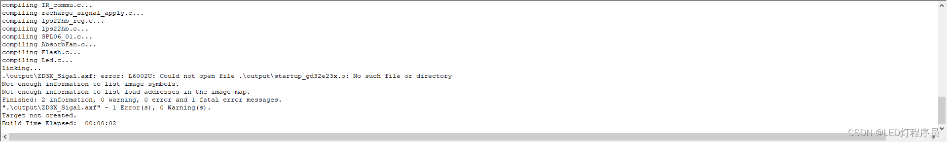 keil error: A1167E: Invalid line start解决方案-CSDN博客