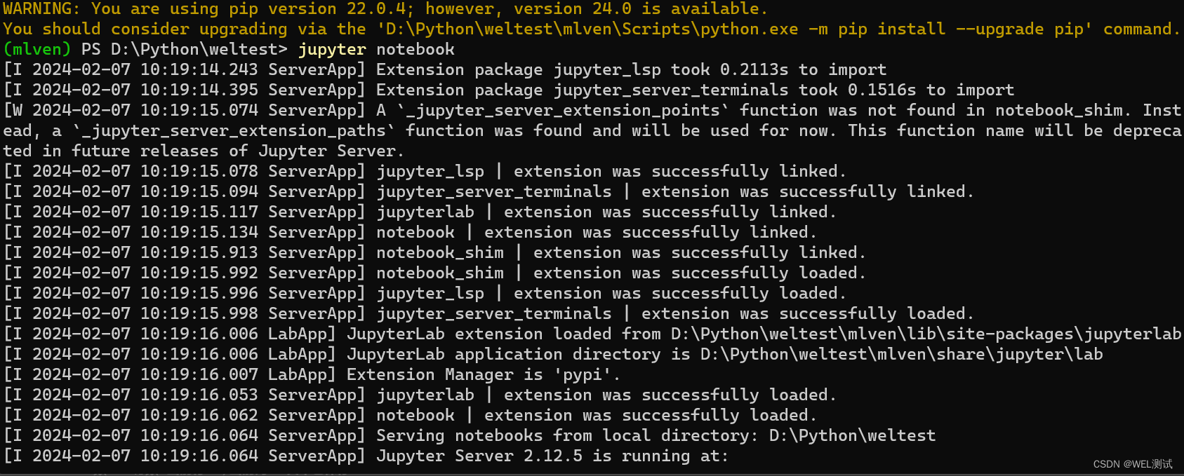【Python】window环境使用venv部署jupyter notebook_python venv模块 windows-CSDN博客