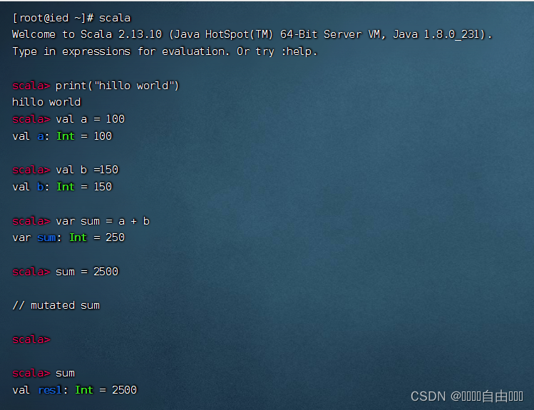 搭建Scala开发环境1.1_实验一 scala开发环境搭建及部署-CSDN博客