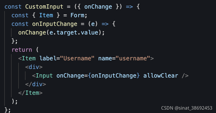 关于antd form组件下的item封装问题-CSDN博客