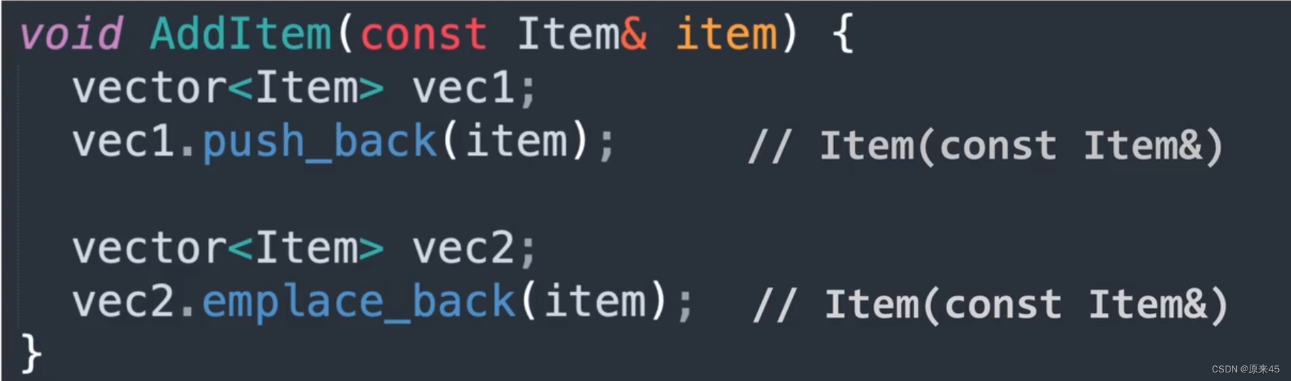 CPP emplace_bake 和 push_back 的相同和区别-CSDN博客
