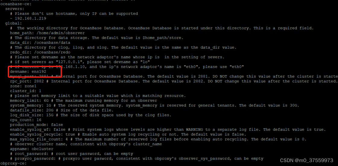 OceanBase：02-单机部署(生产环境)_oceanbase 单机部署-CSDN博客