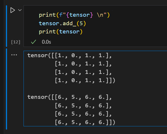 Pytorch入门—Tensors张量的学习-CSDN博客