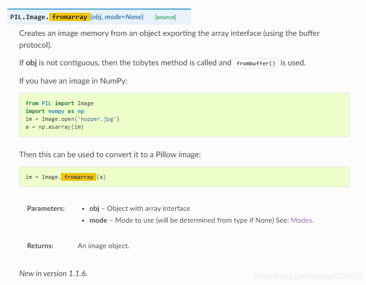 Imagepil库没有属性函数fromarray的解决方法 Csdn博客 