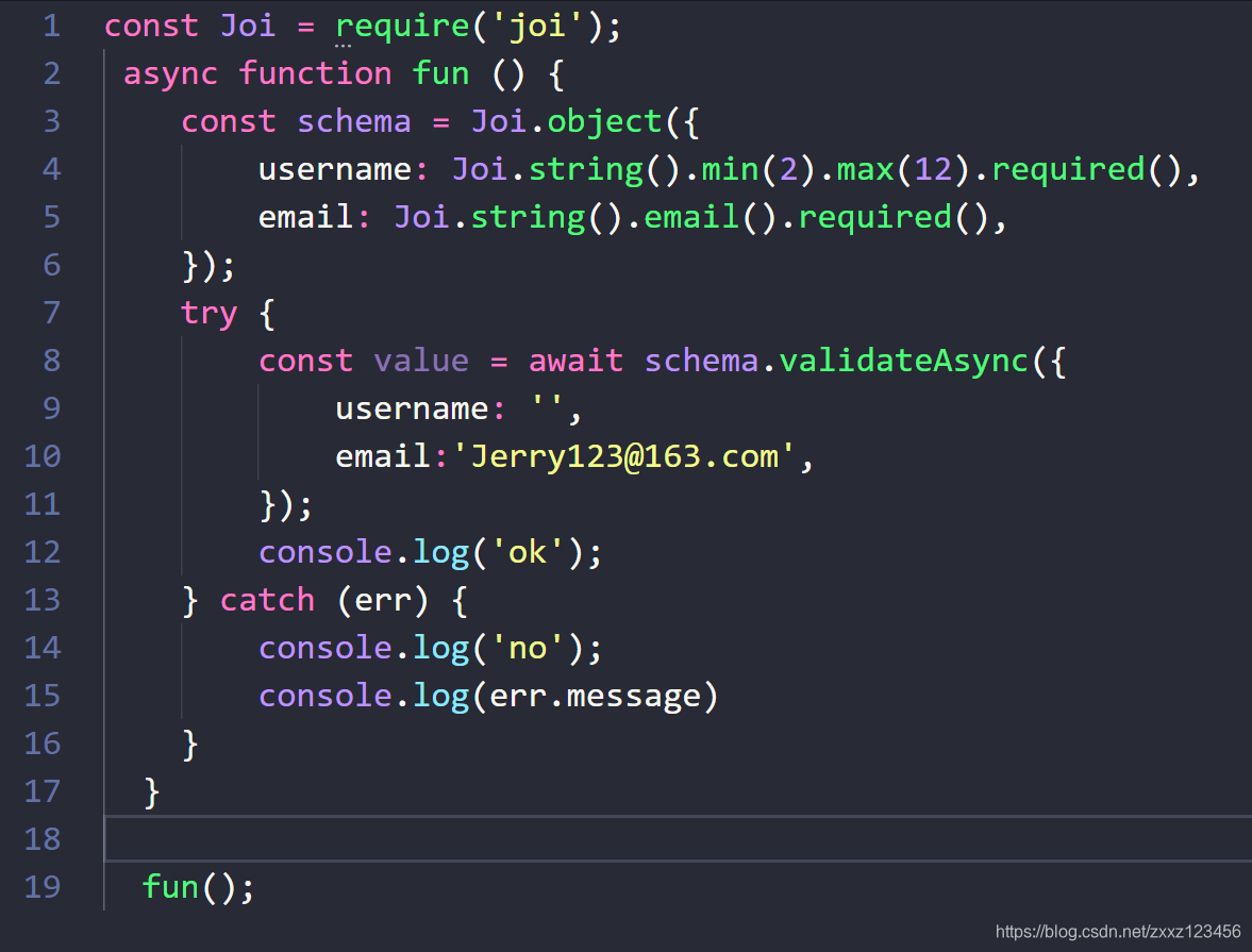 Joi.validate is a not function解决办法及最新joi验证方法_joi is not a function-CSDN博客