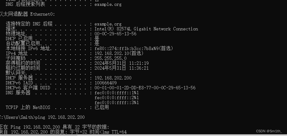 CentOS7 DHCP配置_centos7 dhcpd.conf怎么配置-CSDN博客