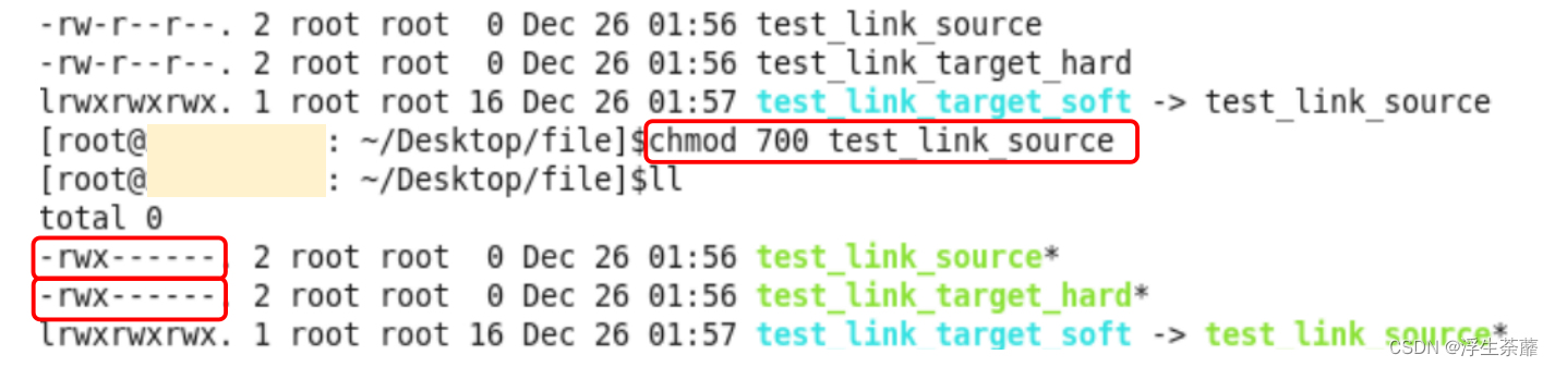 【Linux】文件间的连接（硬链接/软链接）_linux link target-CSDN博客