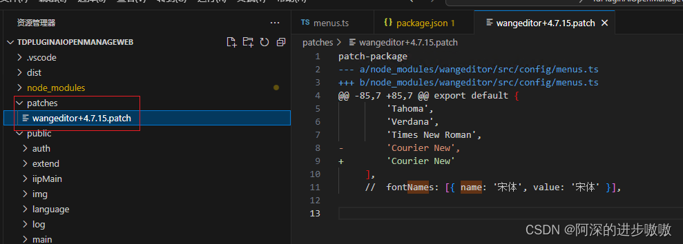 修改node_modules的第三方包_npm patches-CSDN博客