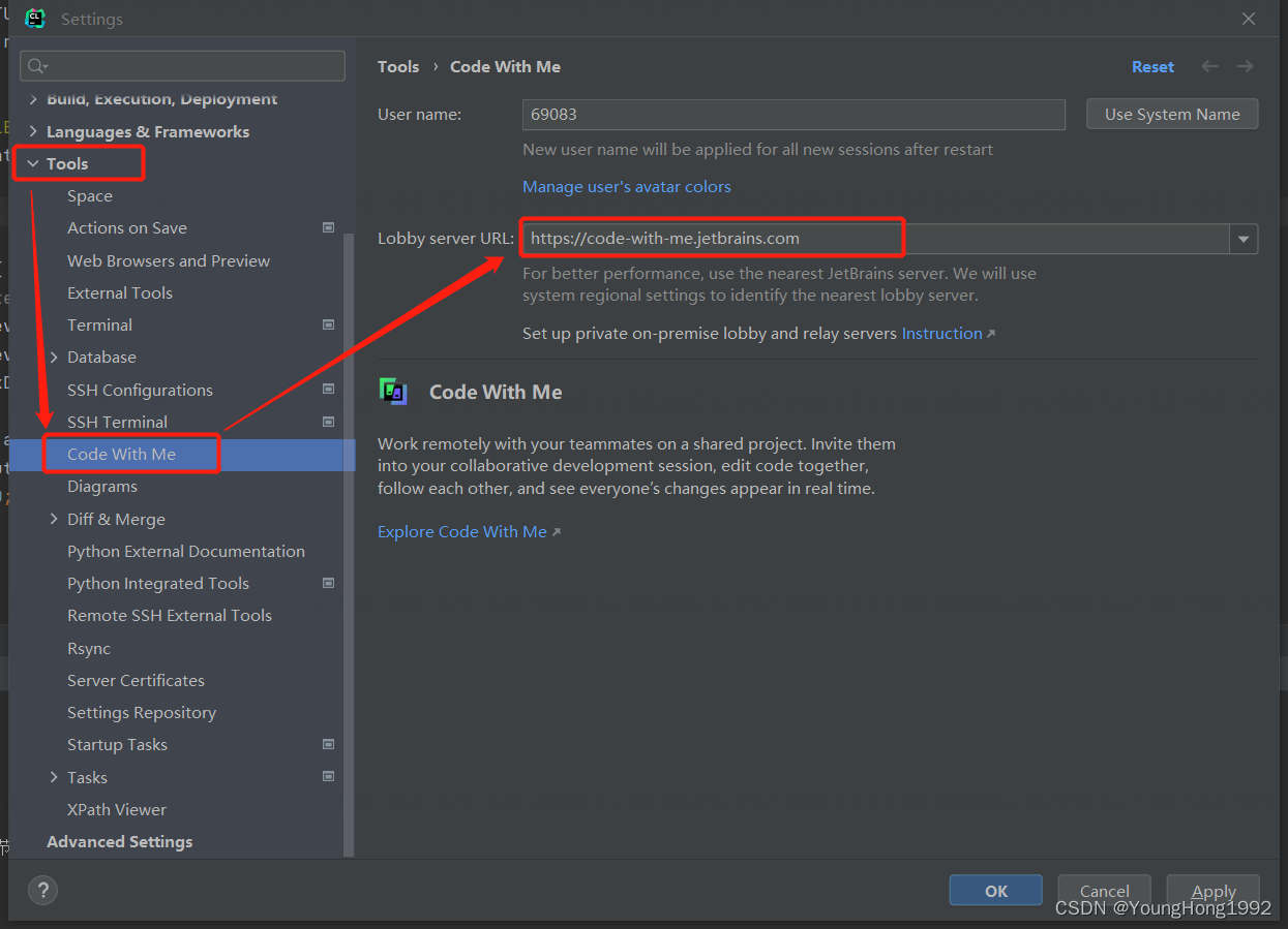 Code With Me无法访问远程解决办法_code with me怎么访问服务器-CSDN博客