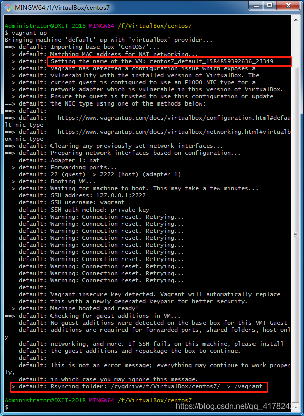 Vagrant创建CentOS并部署安装Docker（2020实操图解）_centos vagrant docker-CSDN博客