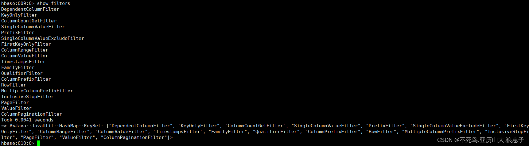 HBase过滤器实战：高效查询海量数据-CSDN博客