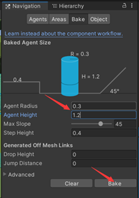 Unity3D实战【四】Navigation 智能导航地图烘焙_unity3d 脚本烘焙场景nav数据-CSDN博客