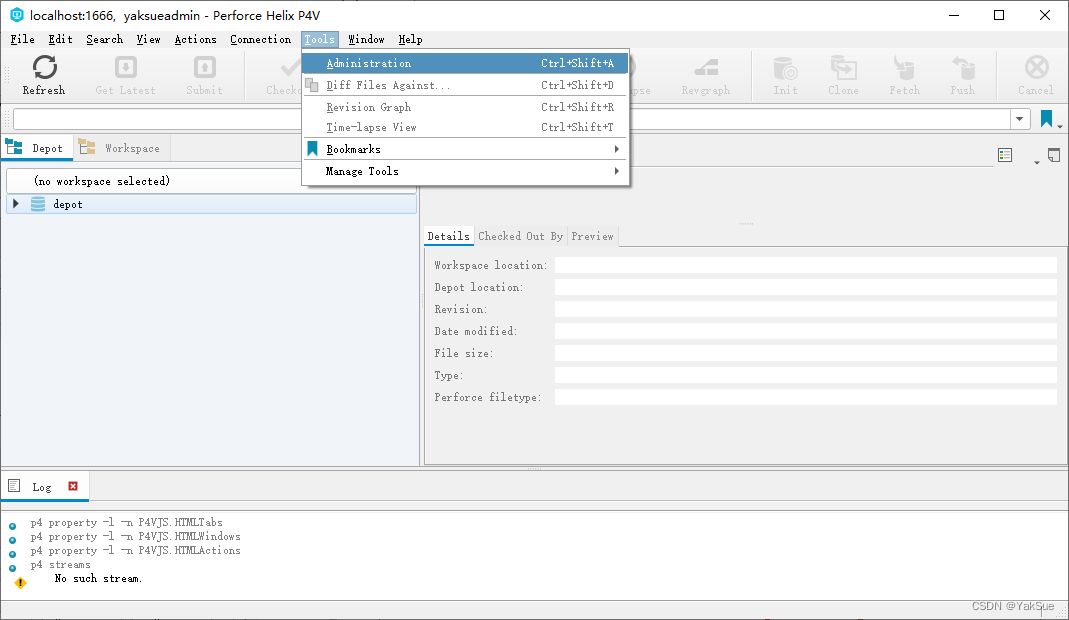 学习从零创建并配置一个P4服务器_helix core visua-CSDN博客