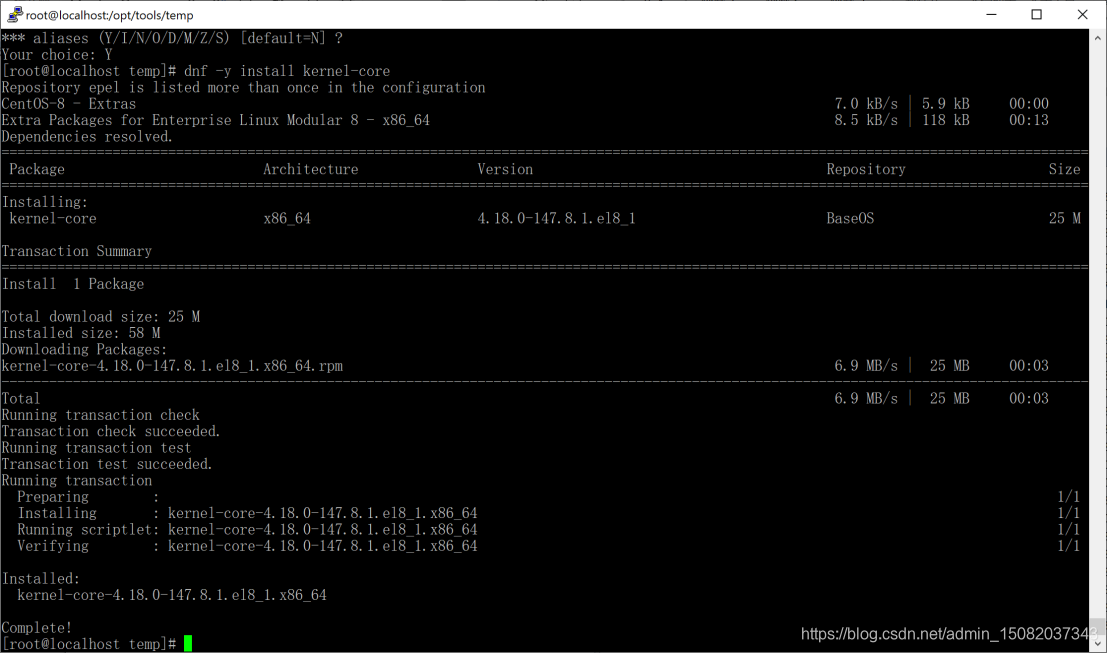 centos7升级到centos8.1（亲测）-CSDN博客