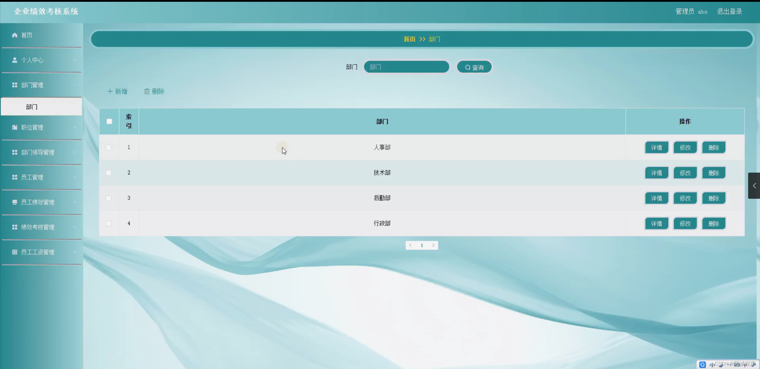 Java企业绩效考核系统ssm框架毕业设计企业绩效考核平台java Csdn博客