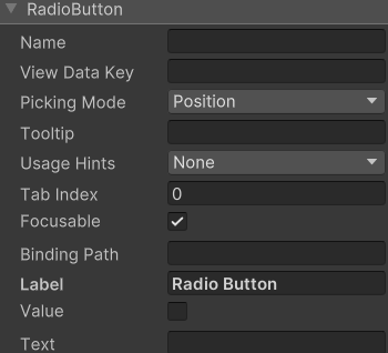 【Unity3D】UI Toolkit元素_unity radiobutton-CSDN博客