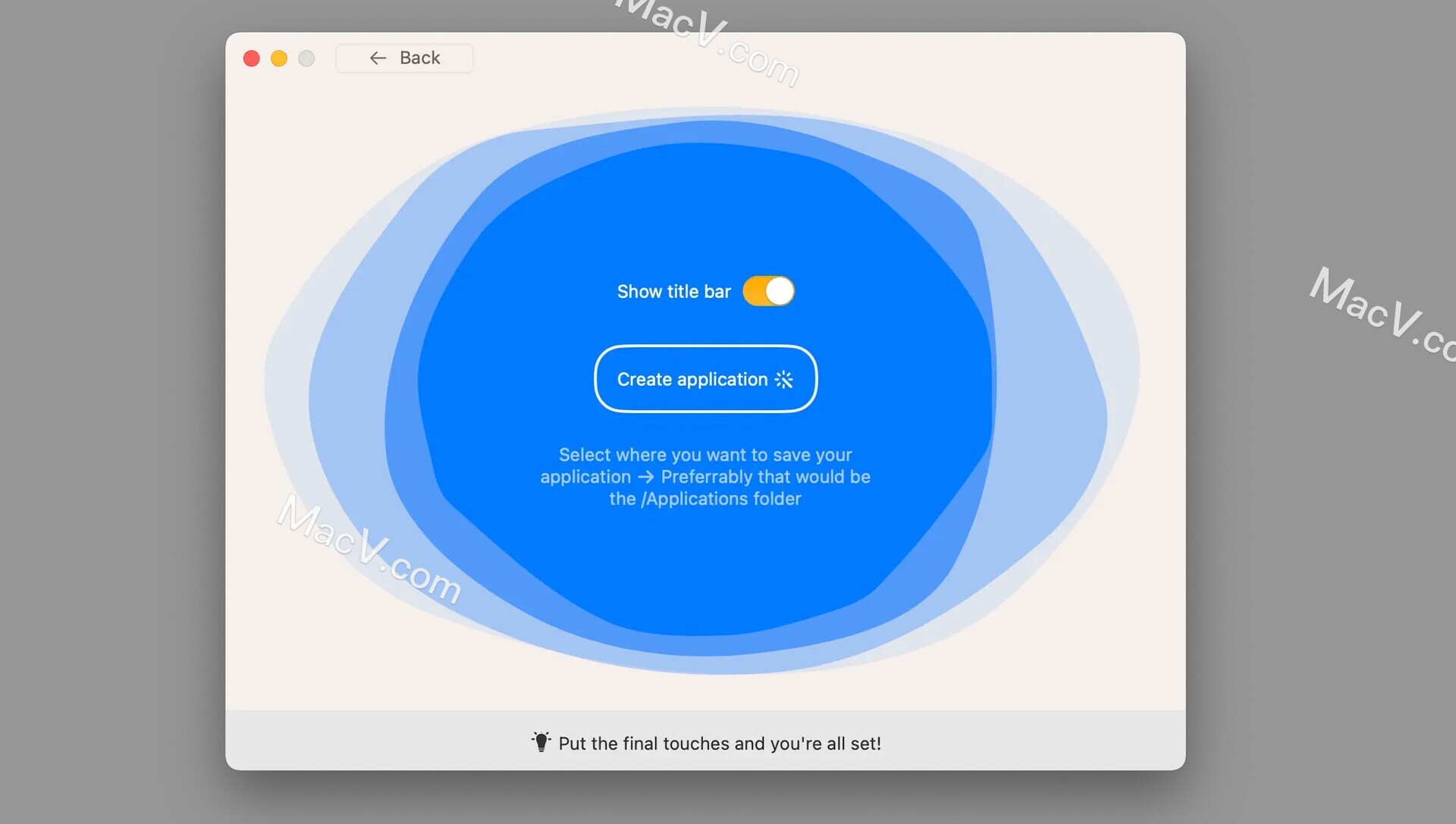 Web2Mac for mac(将网站转为本地APP)v1.2 版-CSDN博客