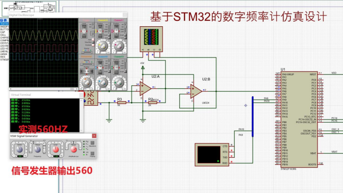 基于stm32的简易数字频率计仿真设计仿真程序设计报告讲解)stm32f103频率计设计 Csdn博客