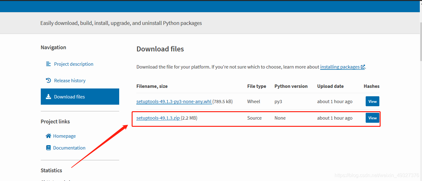 setuptools的下载安装_setuptools下载-CSDN博客