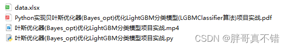 Python实现贝叶斯优化器(Bayes_opt)优化LightGBM分类模型(LGBMClassifier算法)项目实战_lgbmclassifier模型-CSDN博客