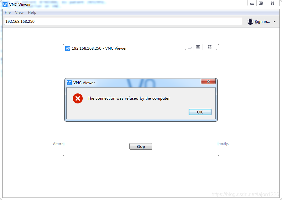 树莓派VNC Viewer连接失败 The connection was refused by the computer-CSDN博客