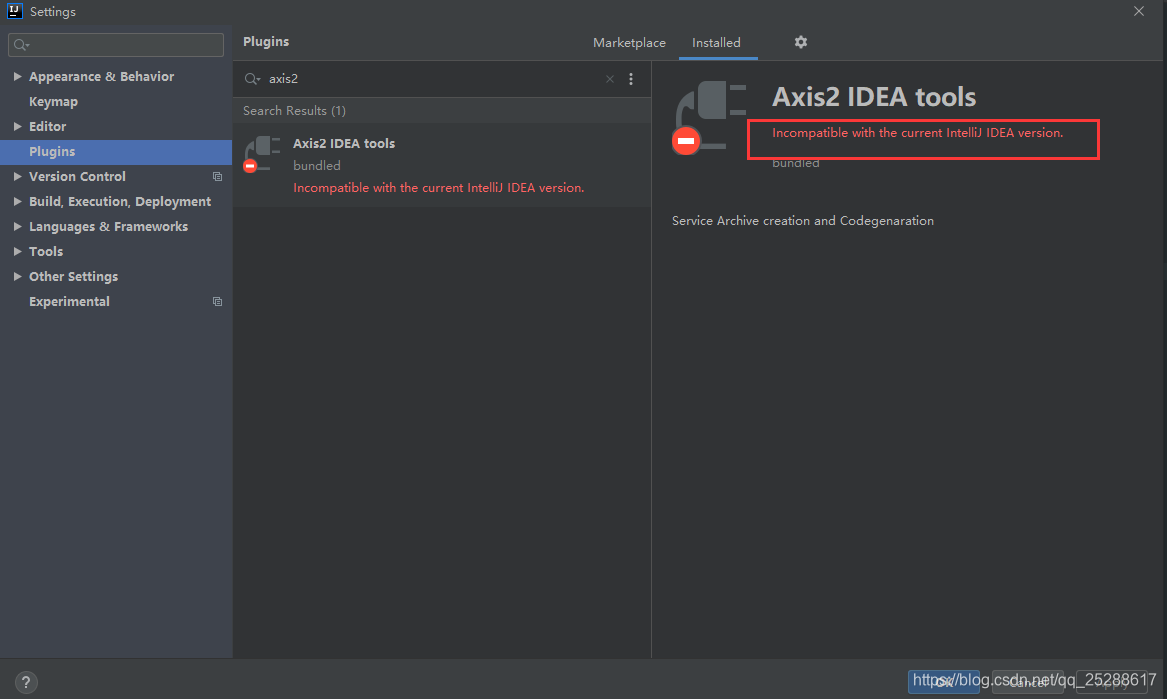 Idea安装axis2插件报错解决方案_idea安装axis插件-CSDN博客