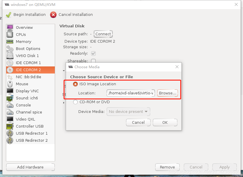 KVM中windows7镜像制作并配置qemu后获取windows7虚拟机IP_虚拟机kvm制作并测试windows7镜像-CSDN博客