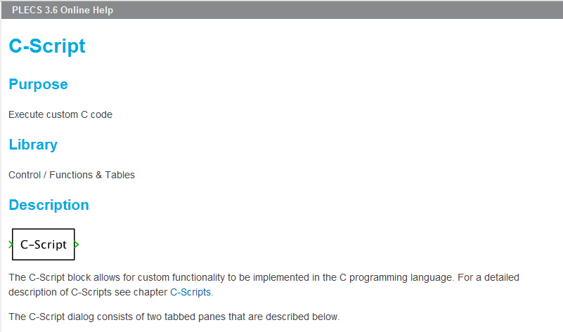 simulink中调用C语言：C-Script_simulink c语言-CSDN博客