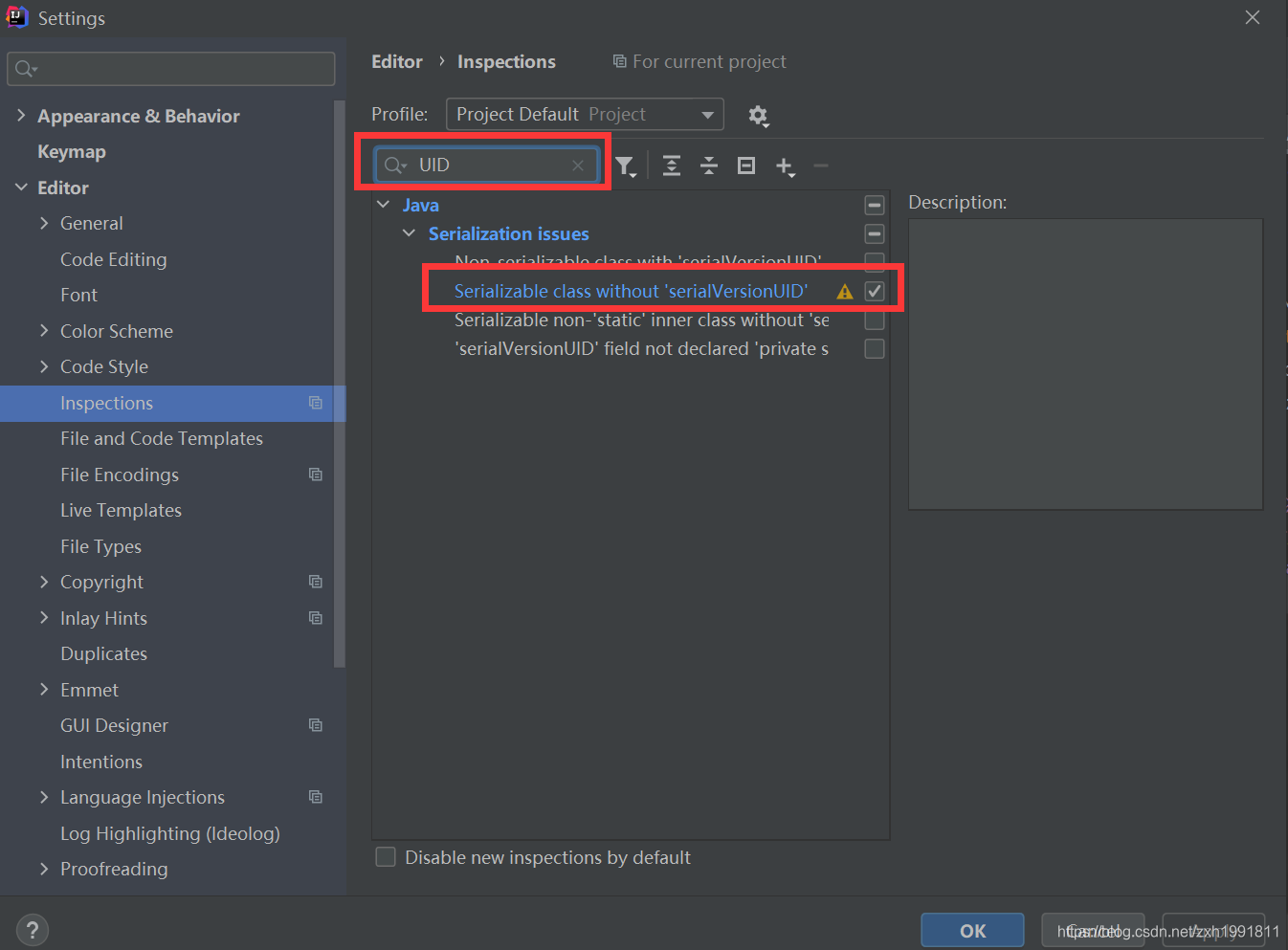 你还在手写serialVersionUID吗？Intellij IDEA助你一键生成serialVersionUID_java序列化 ...