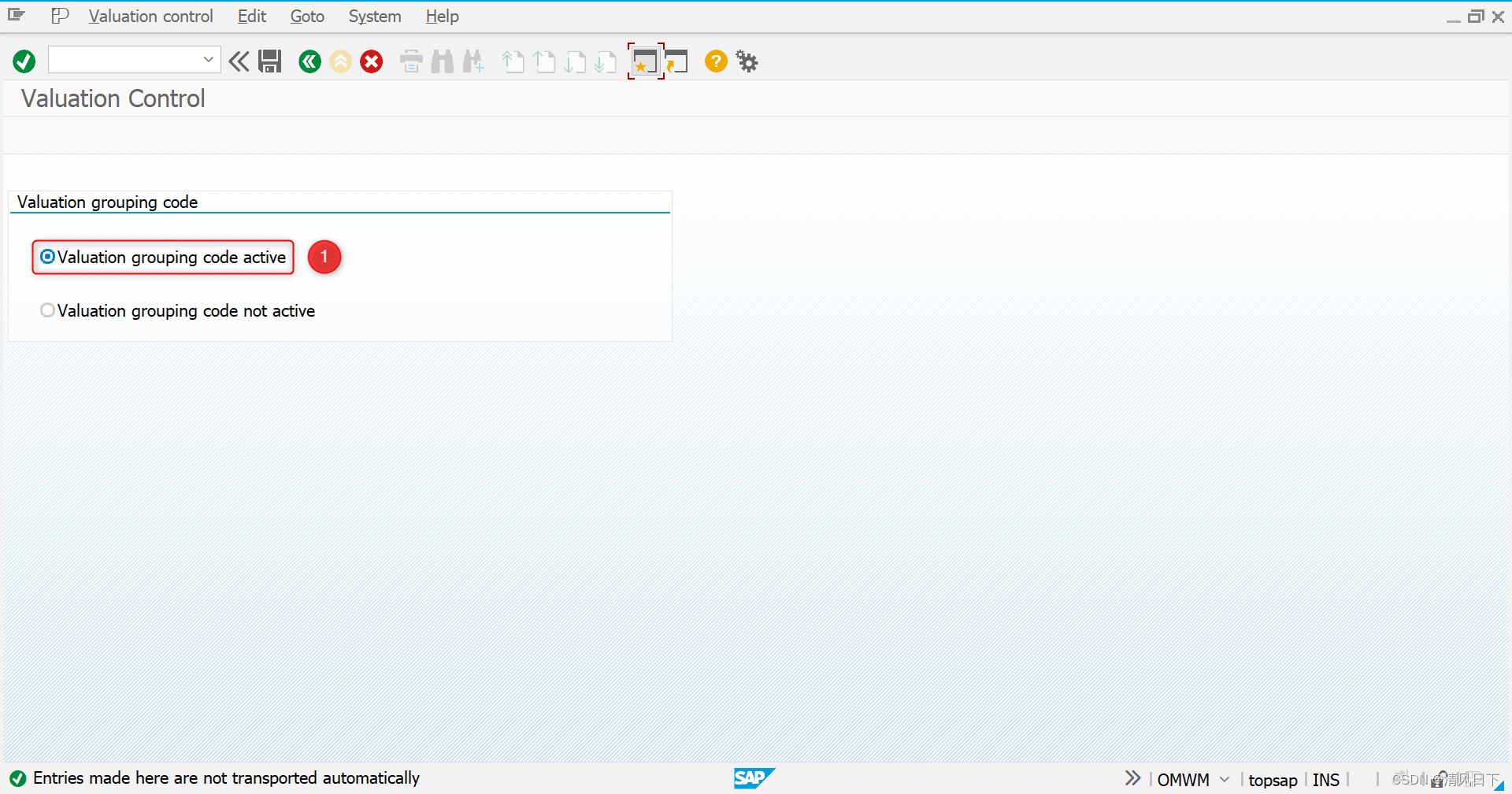 MM配置-评估和科目设置-定义评估控制(OMWM-Define Valuation Control)_sap omwm-CSDN博客