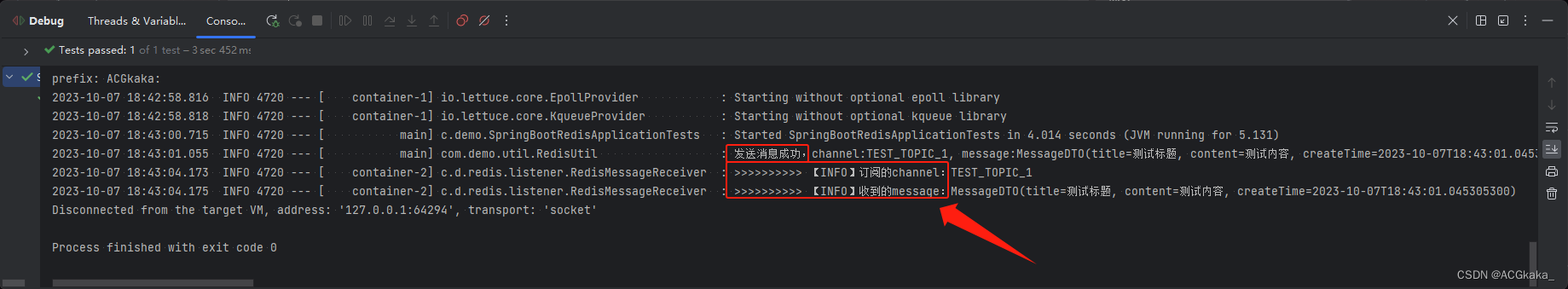Redis学习（九）SpringBoot实现（Pub/Sub）发布订阅_spring boot redis 发布订阅-CSDN博客
