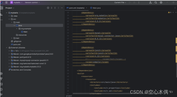 Maven+MyBatis在IDEA中的入门配置与测试,-CSDN博客