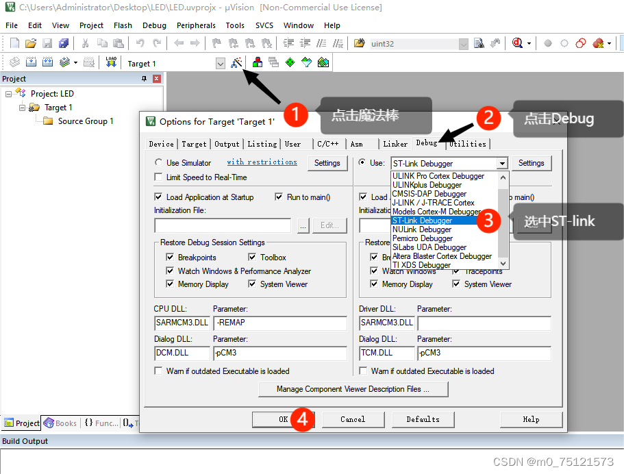 STM32学习笔记（HAL库）（1）_stm32f1xx dfp-CSDN博客