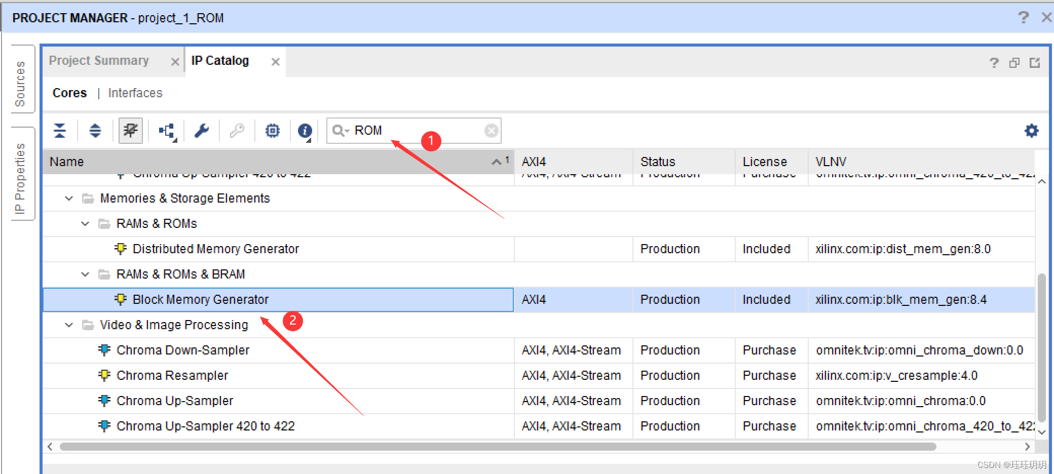 FPGA学习笔记(三):ROM IP核的使用_rom ip核里的coe地址怎么算 verilog-CSDN博客