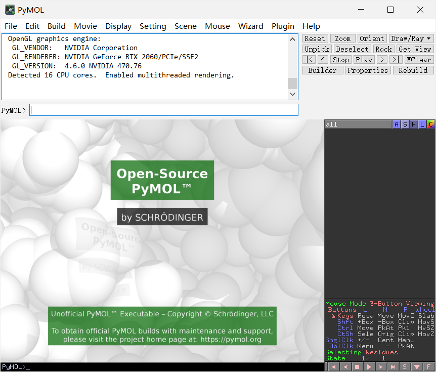 windows开源版的pymol安装方法_pymol安装教程-CSDN博客