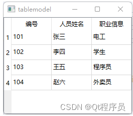 Qt SQL：QSqlQueryModel、QSqlTableModel-CSDN博客