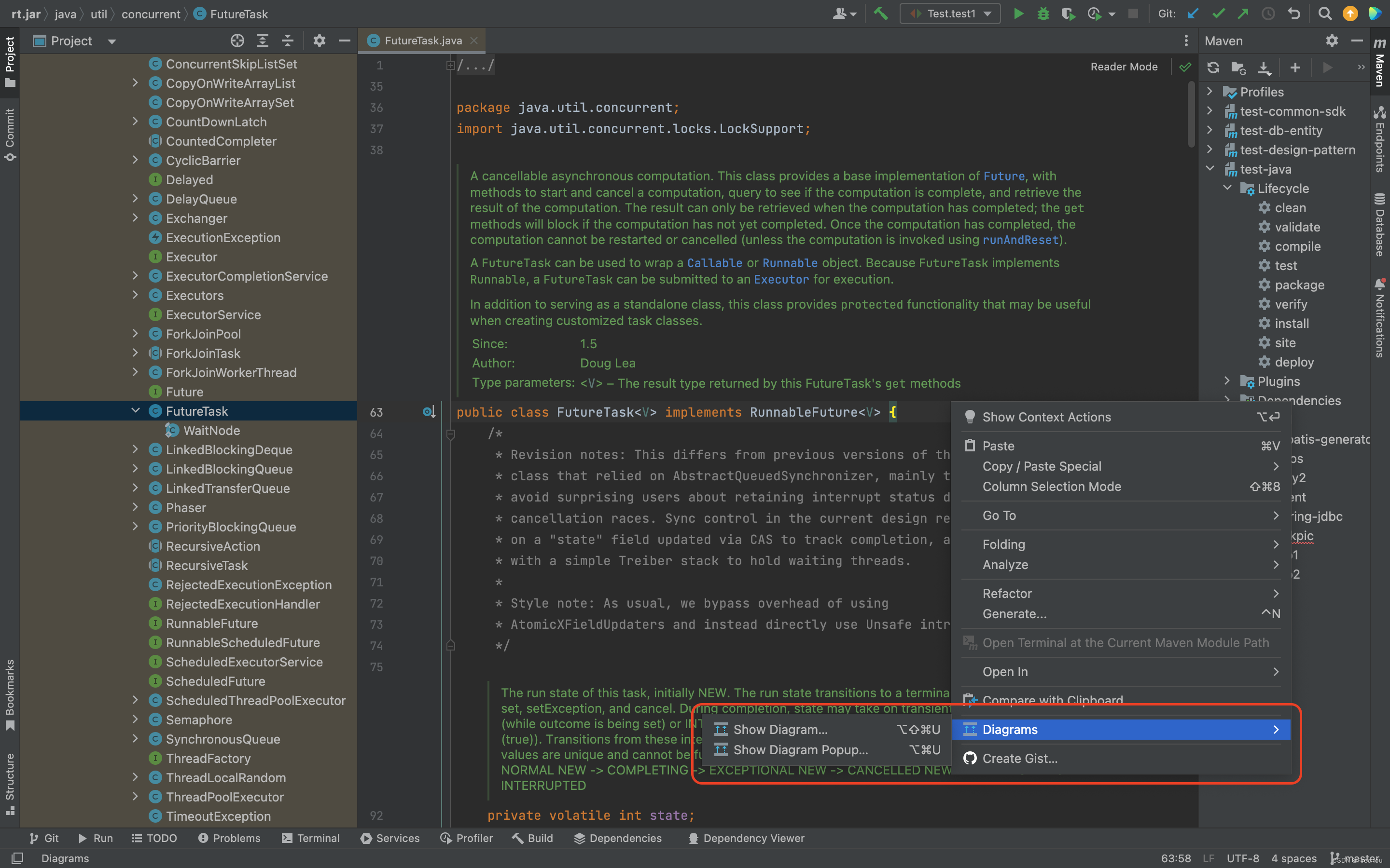 idea生成类关系图Diagrams_idea生成调用关系图-CSDN博客